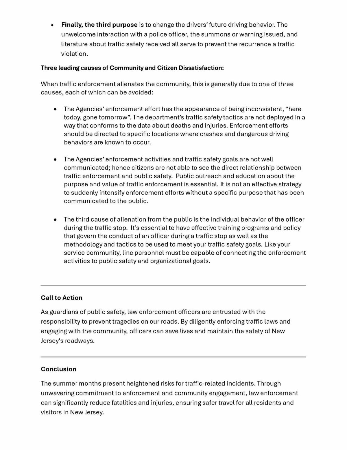 NJSACOP E-LERT - A Special Message to New Jersey Law Enforcement Officers