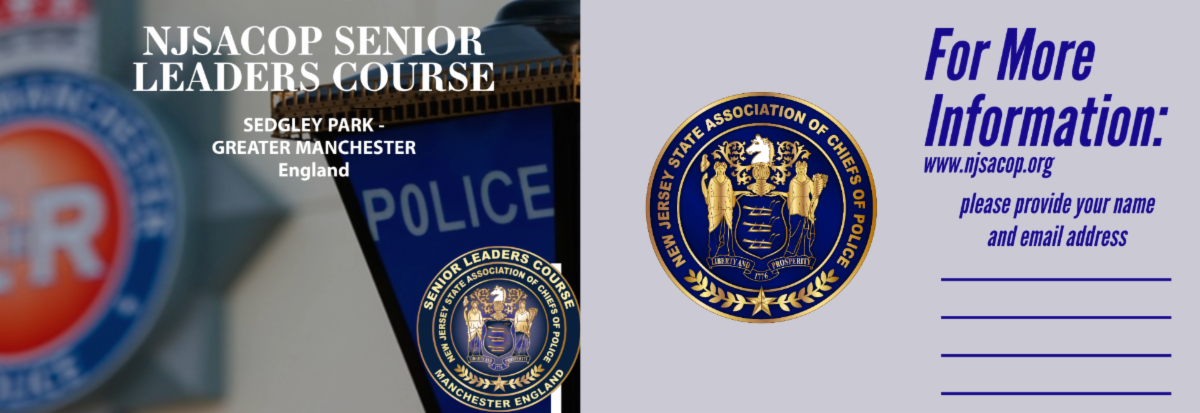 NJSACOP - 2024 Police Executive Institute