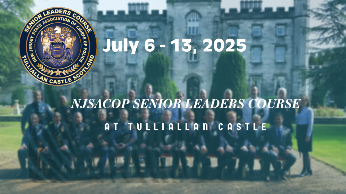 NJSACOP E-Lert - Senior Leaders Course: Scotland - July 2025