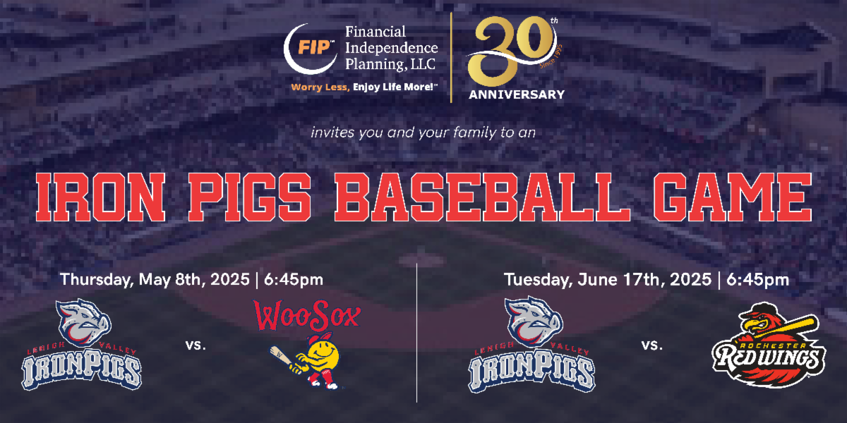 Iron Pigs Baseball Game- Thursday, May 8th