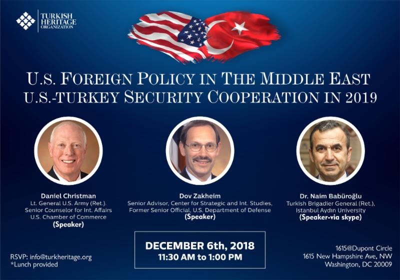 The Latest in U.S.-Turkey Relations: November 27-December 3, 2018