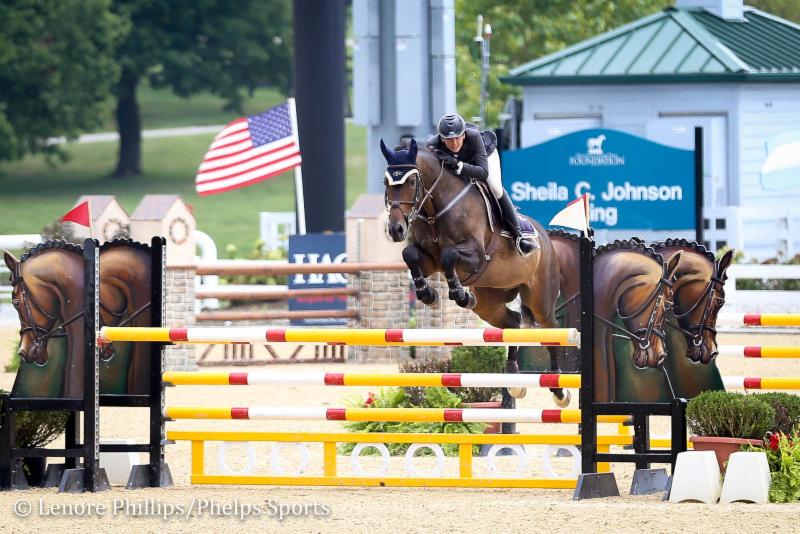 Christina Fisher and Hannah Patten Blaze to Blue Ribbons in Rolex Stadium