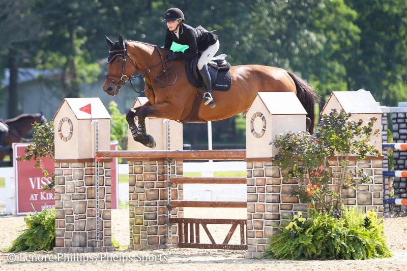 Christina Fisher and Hannah Patten Blaze to Blue Ribbons in Rolex Stadium