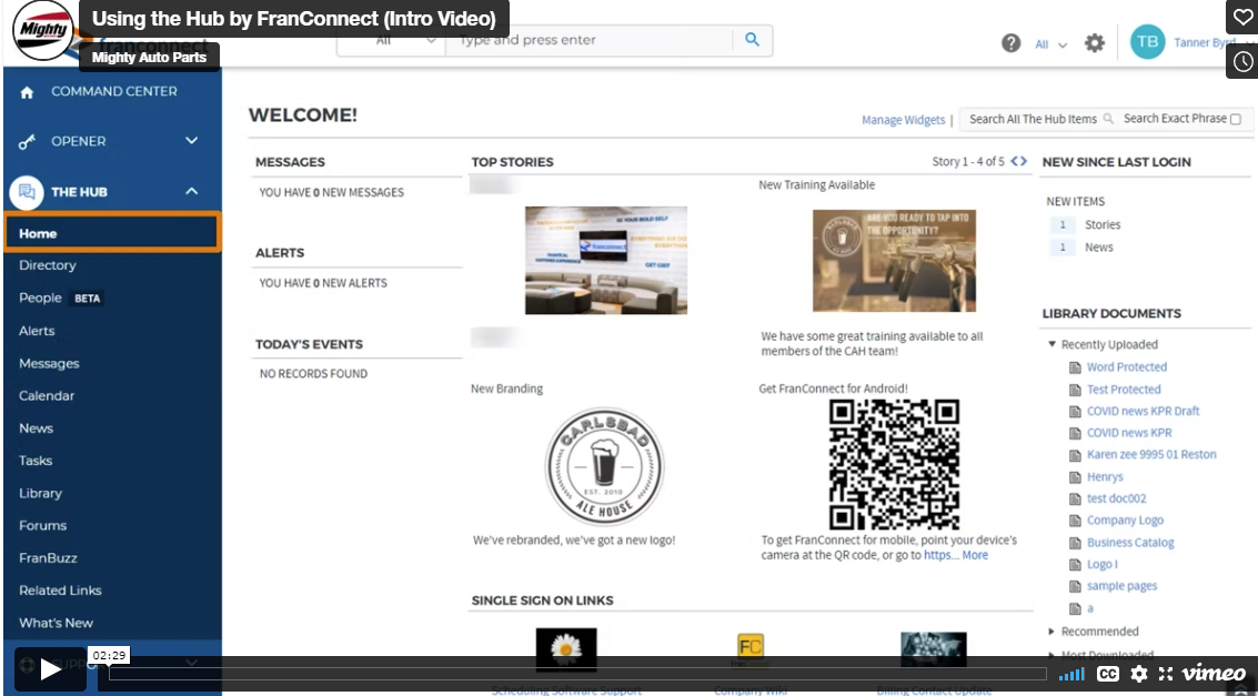 You are invited to join the FranConnect-Hub Beta Group