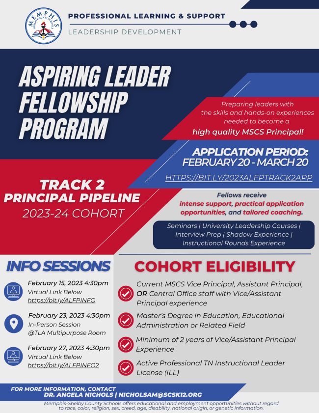 District Updates: Aspiring Leader Fellowship Program - Mid-Year NIE ...