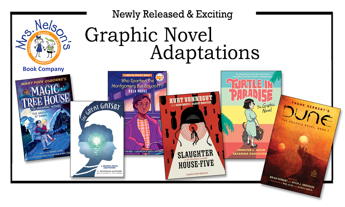 Must-have books for 2022: Graphic Novel Adaptations