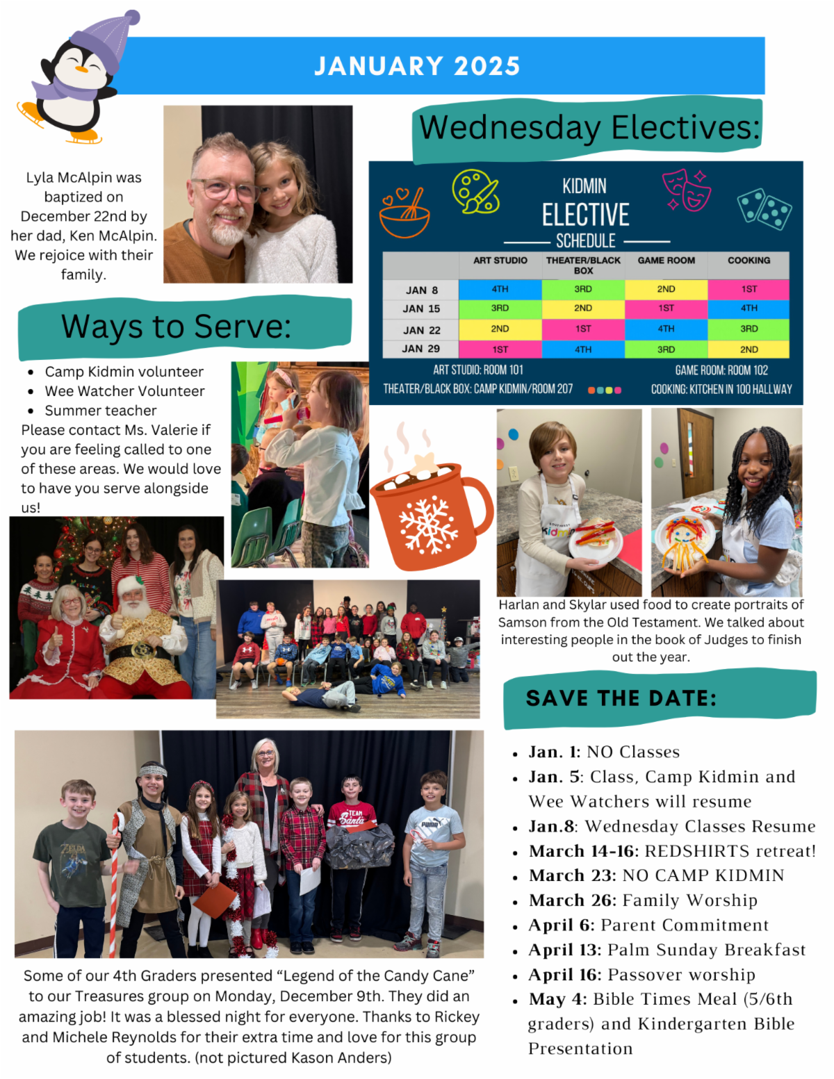 Kidmin January 2025 Newsletter