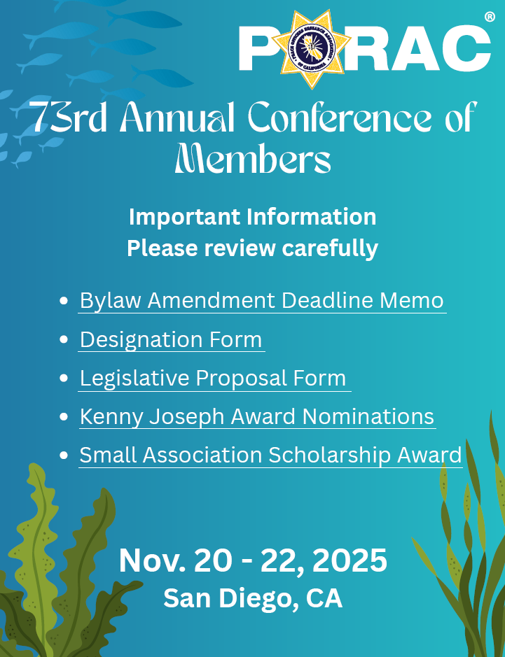 2025 PORAC Conference