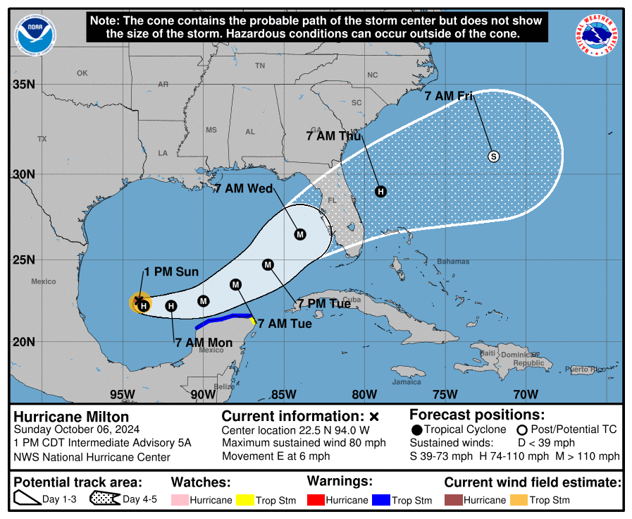 Hurricane Milton Advisory #2 - City of Sanibel Issues State of Local ...