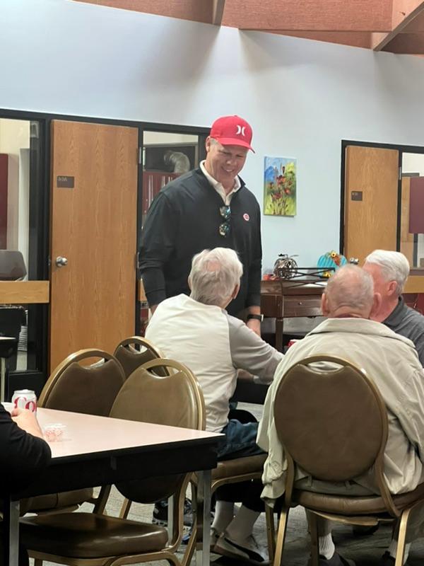 Former Reds First Baseman Hits Homerun with Miami Township Seniors ...