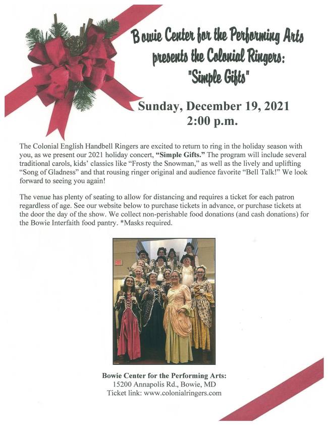 The Official Newsletter of the Greater Bowie Chamber of Commerce