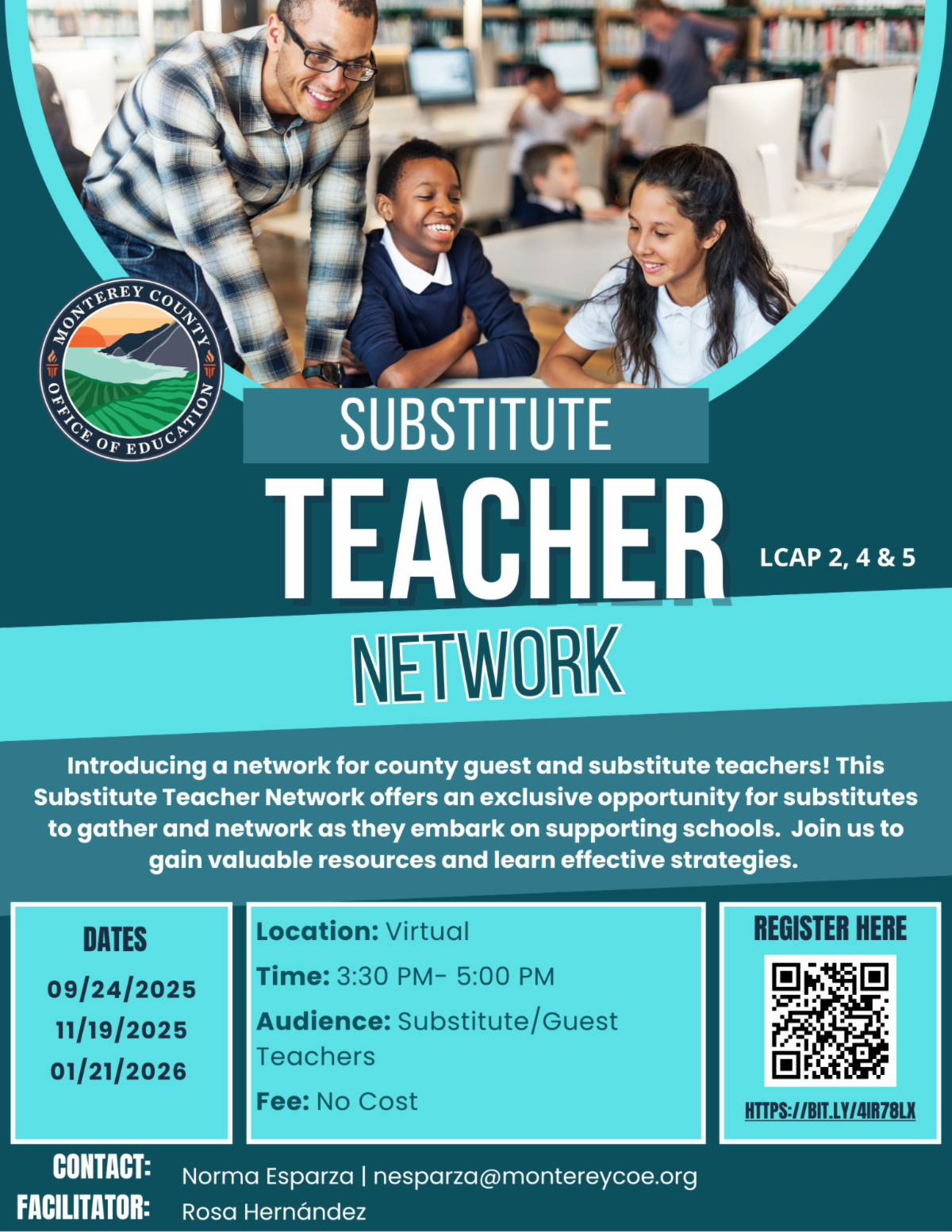 Invitation to the First MCOE Substitute Teacher Network Session ...
