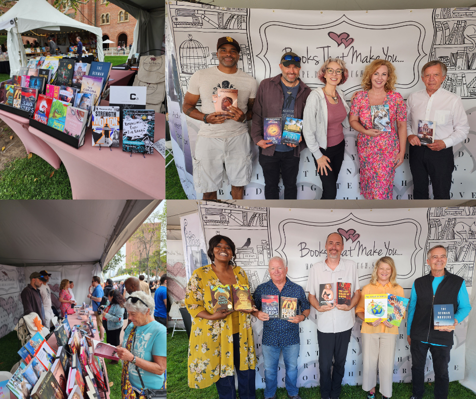 Los Angeles Times Festival of Books flashback, catch Doug Kari at CrimeCon 2024, join the Beach ...