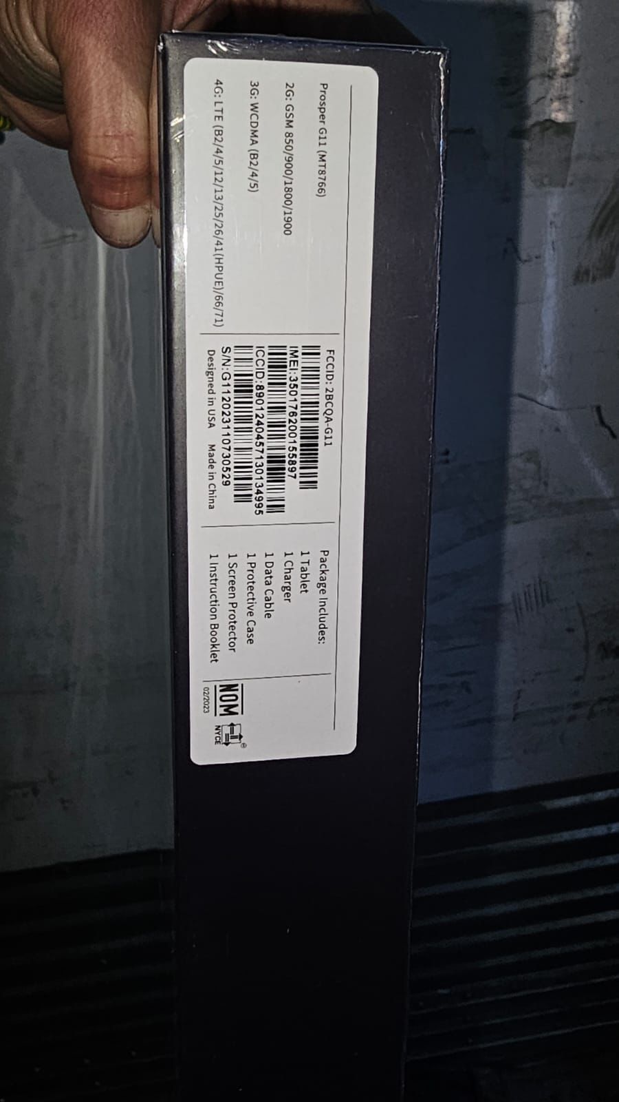 Prosper Wireless G11 10.1" 64GB Storage 4GB RAM 4G LTE Blue WIFI Tablet