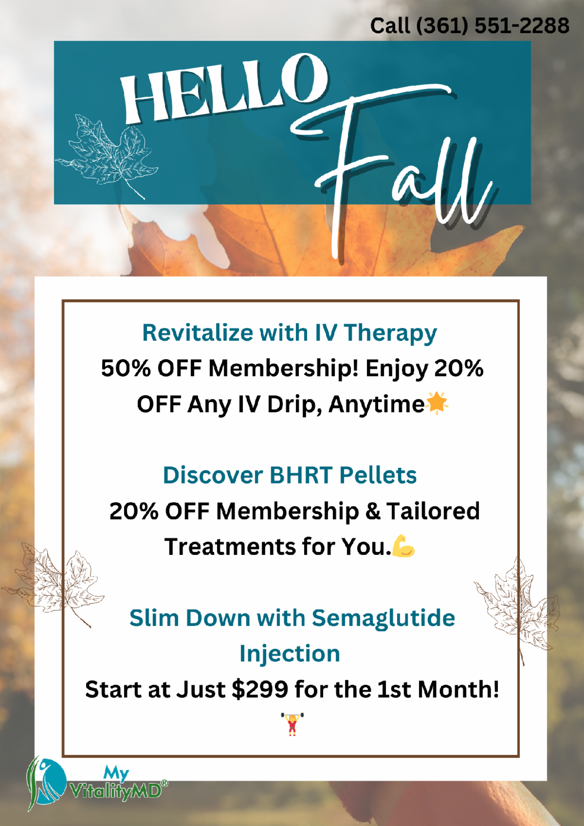 Your wellness journey begins here, and the possibilities are endless ...