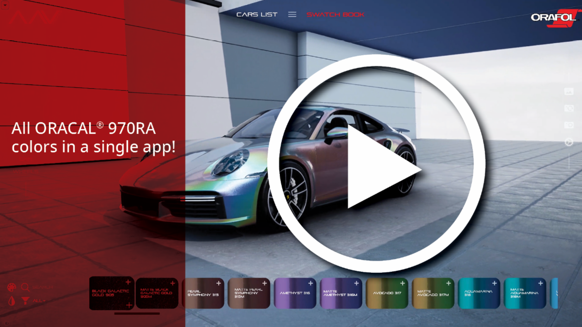 ORACAL® 970RA Visualizer - A New Era of Digital Swatchbook