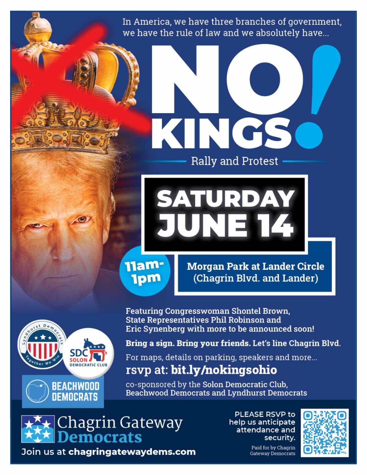 NO KINGS Event Update