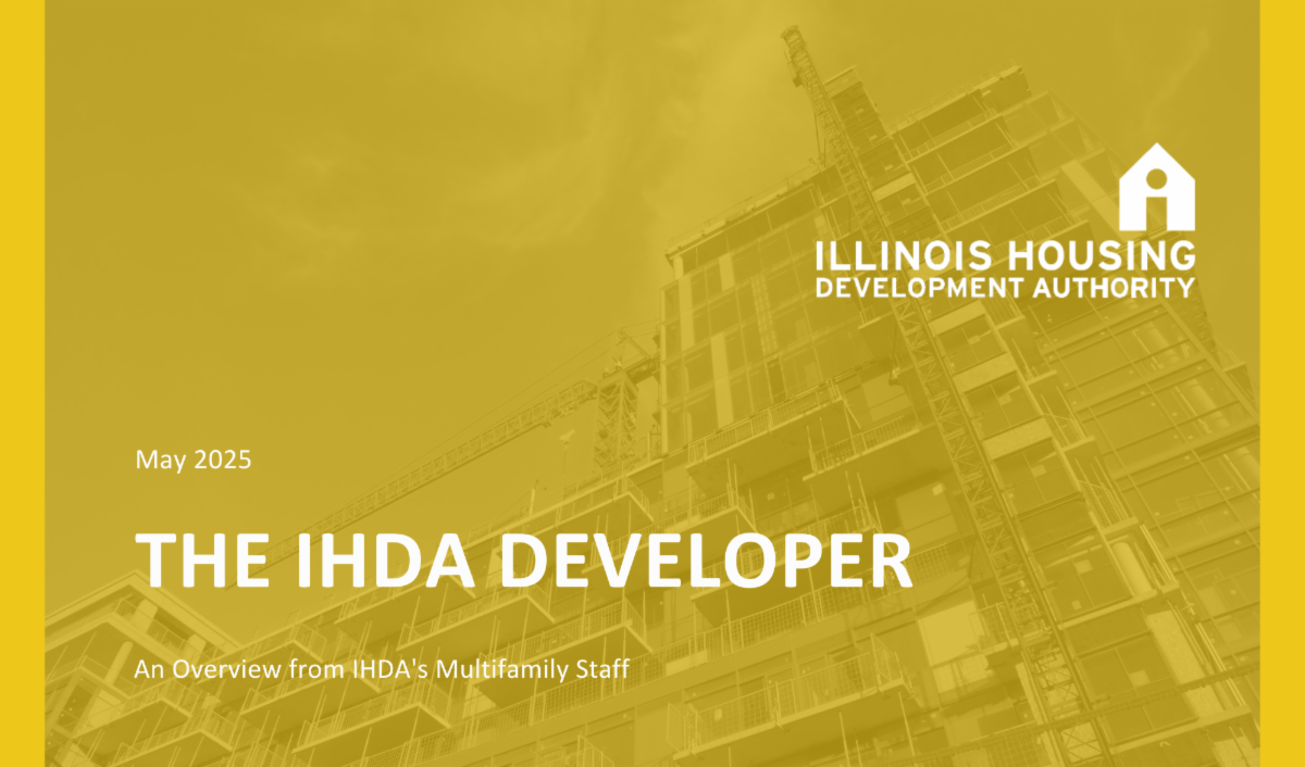 Reminder: The IHDA Developer - May 2025