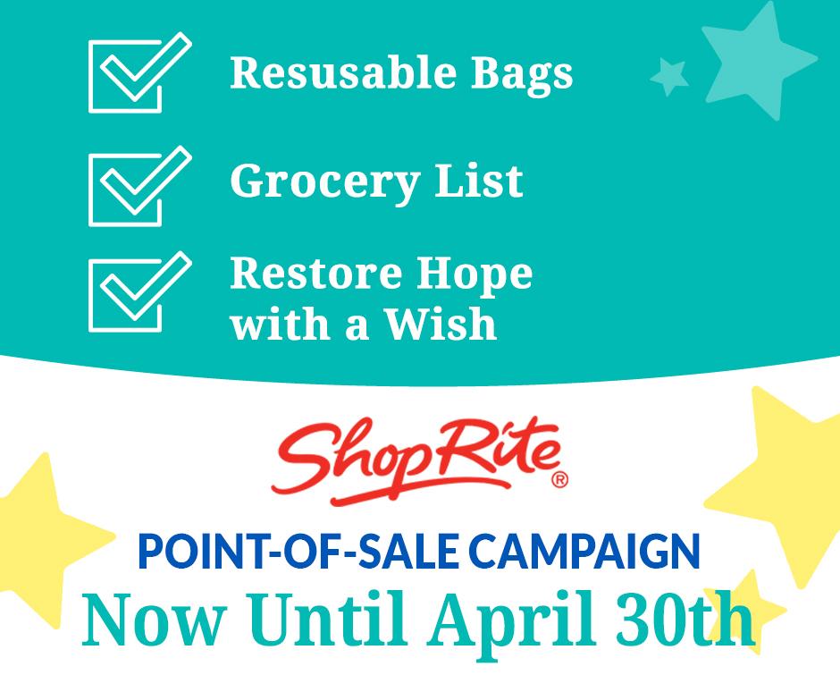 Last chance to support wishes with ShopRite