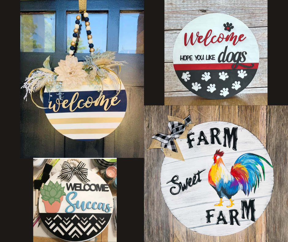 Wood Sign Paint Party