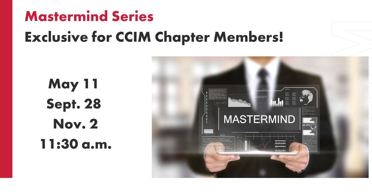SPECIAL INVITATION: New England CCIM Chapter Mastermind Series