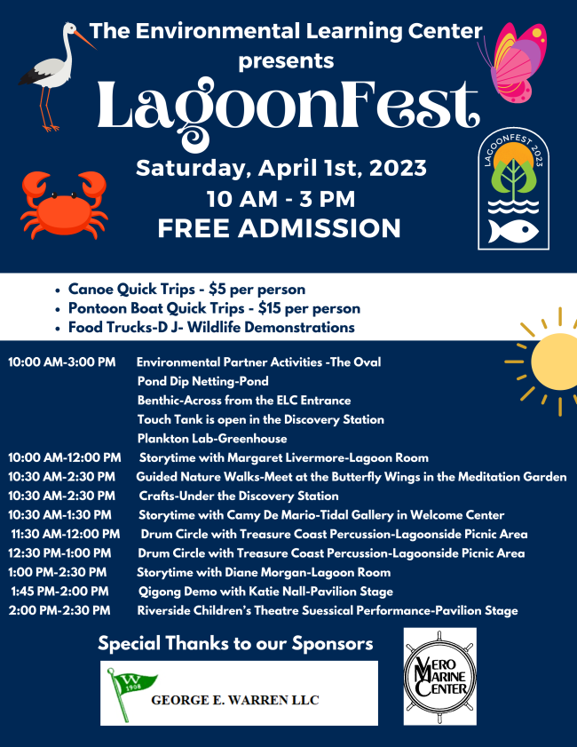 April Activities begin with LagoonFest