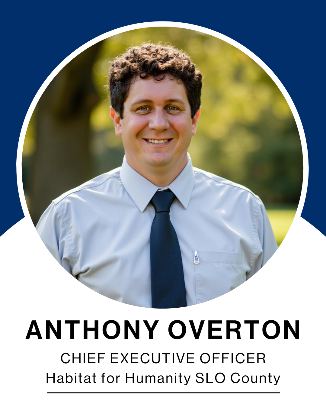 Welcome Habitat SLO's New CEO, Anthony Overton!
