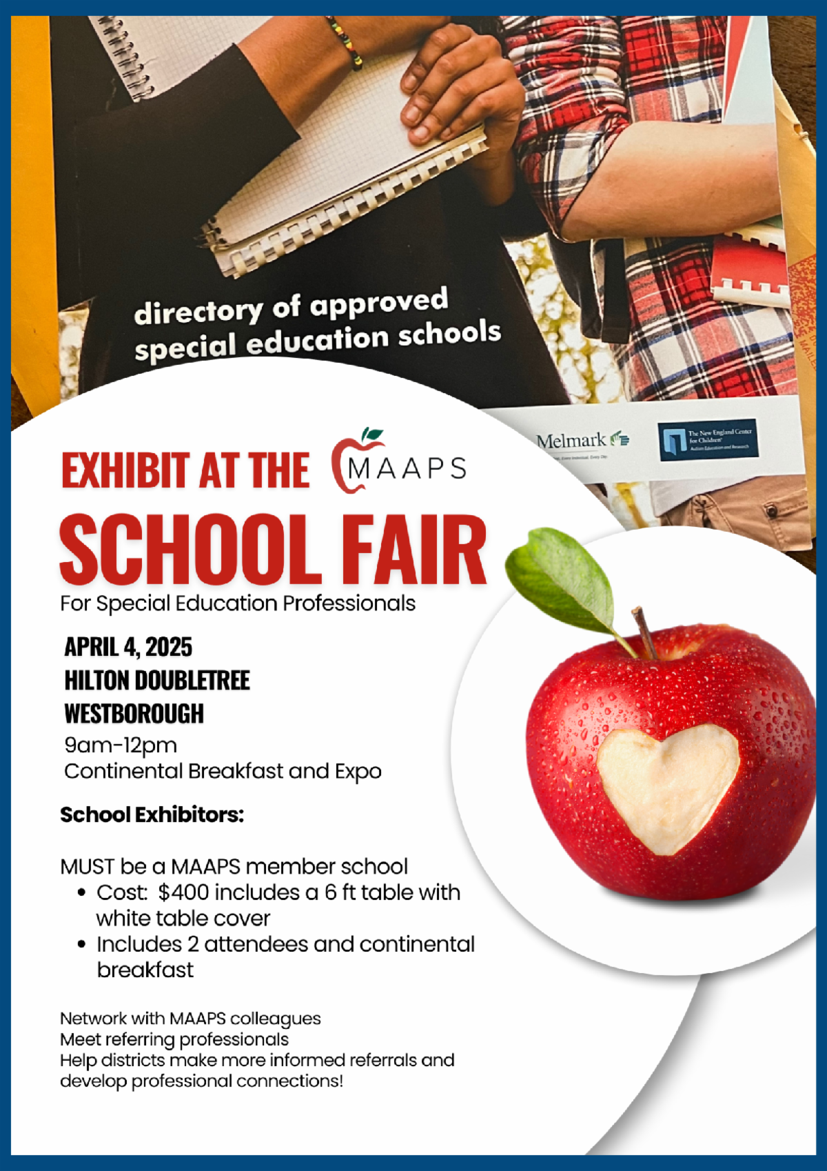 Exhibit at the MAAPS School Fair