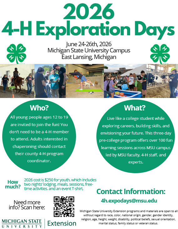 December Saginaw 4-H News
