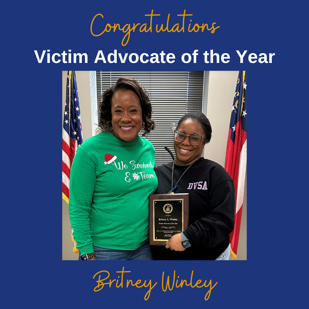 News from the Office of DeKalb County District Attorney Sherry Boston