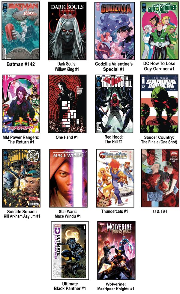 NEC New Arrivals Wed Feb 7: Thundercats #1 in!