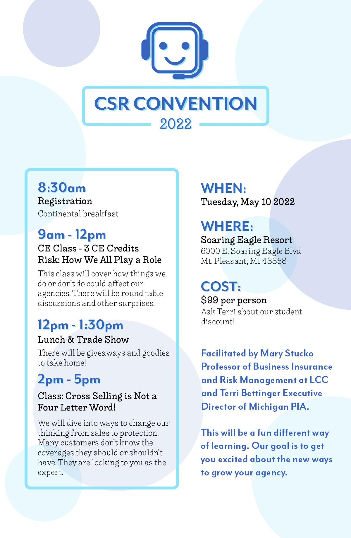 1st Annual CSR Convention at Soaring Eagle Casino & Resort