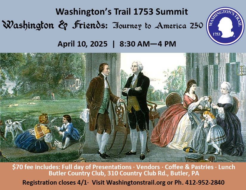 Washington's Trail 1753 - Upcoming Events
