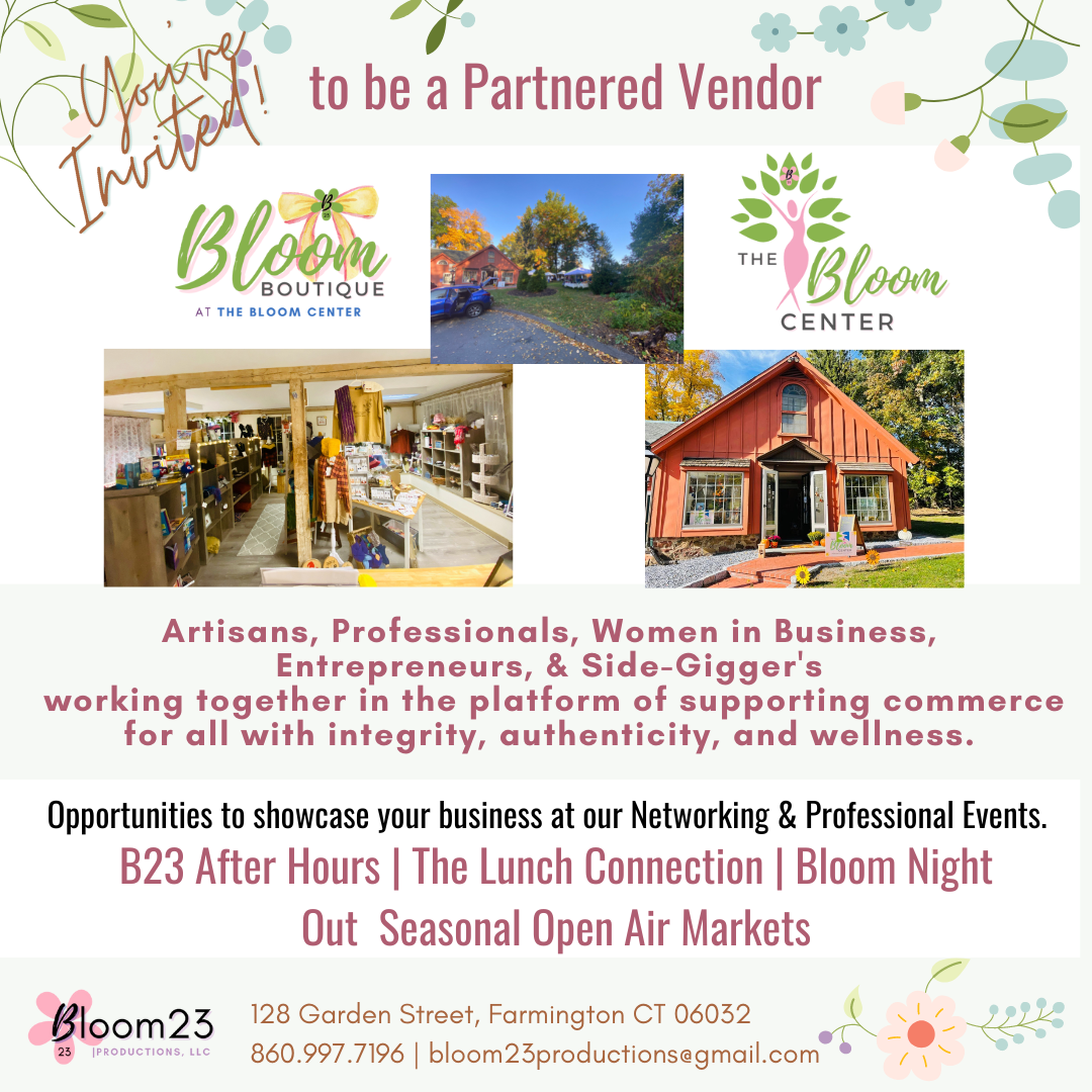 The Bloom Center - EVENTS & HAPPENINGS