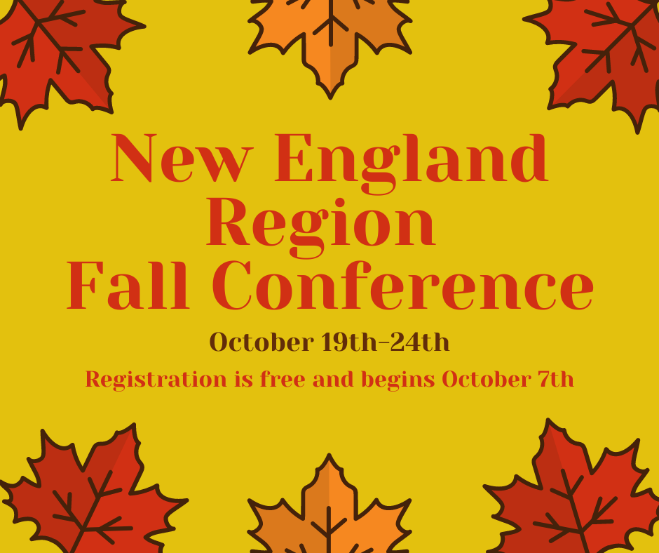 New England Region Fall Conference