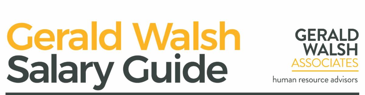 2022 Gerald Walsh Salary Guide Now Available – FREE!