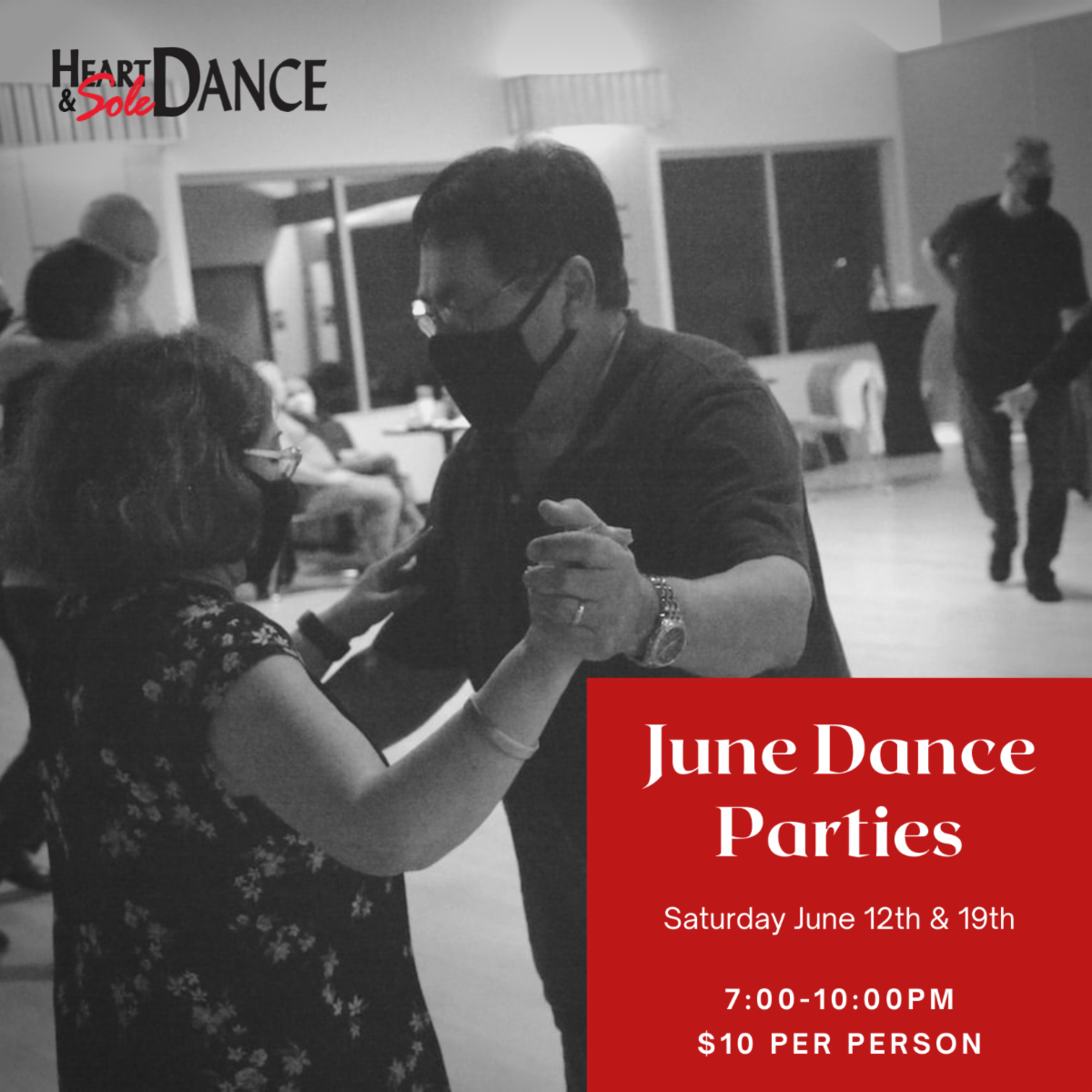 Saturday Dance Party & Blues Dancing Workshop