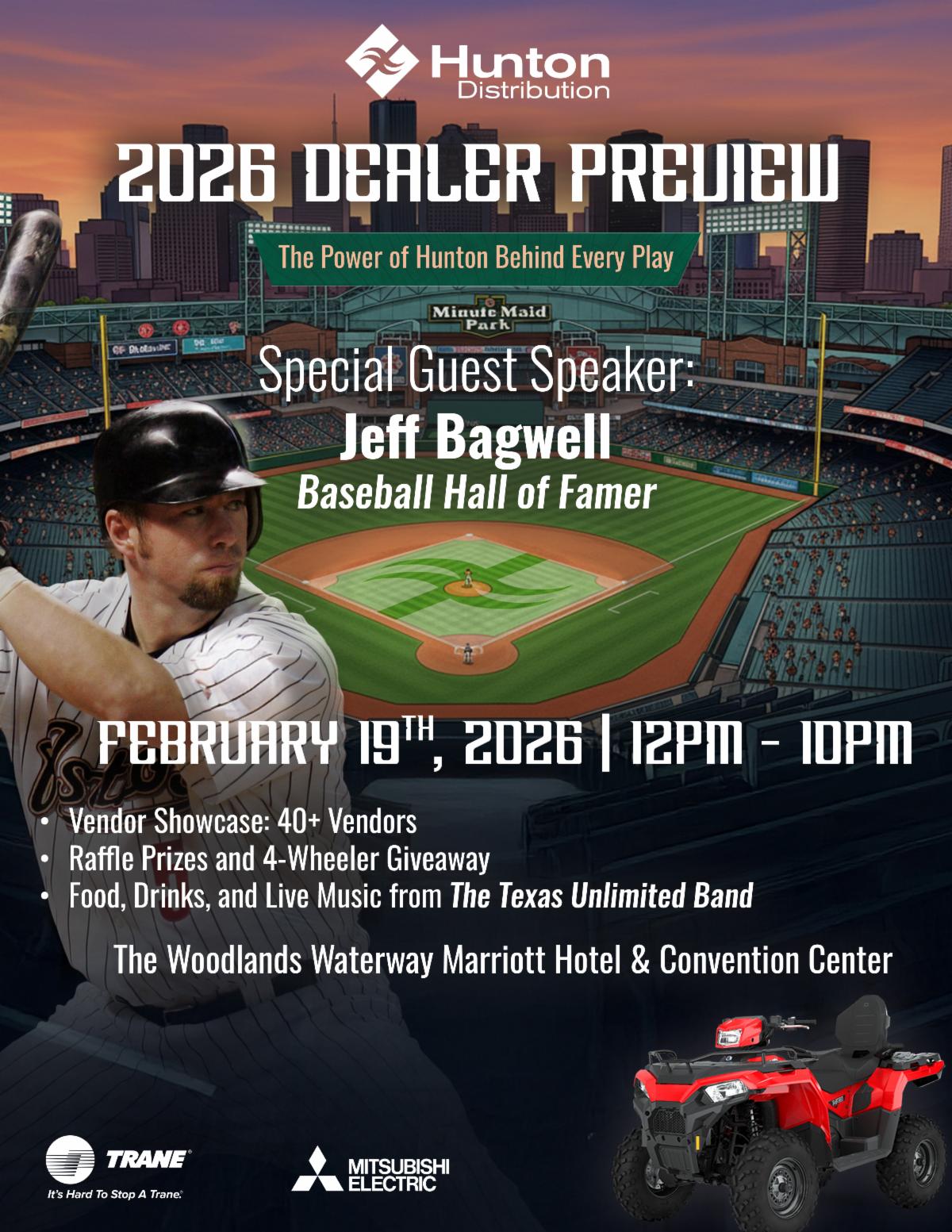 Hunton Distribution's 2026 Dealer Preview - Save the Date!
