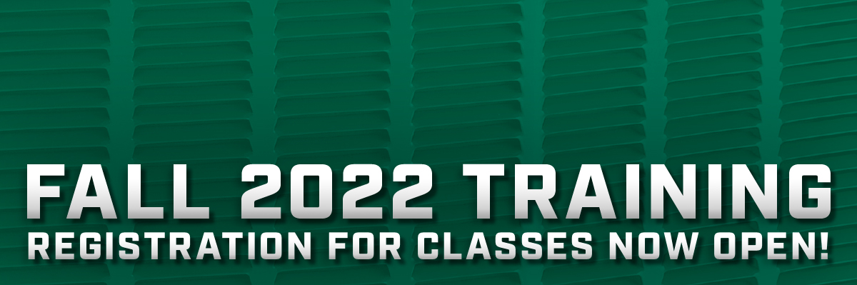 Fall 2022 Training is Here