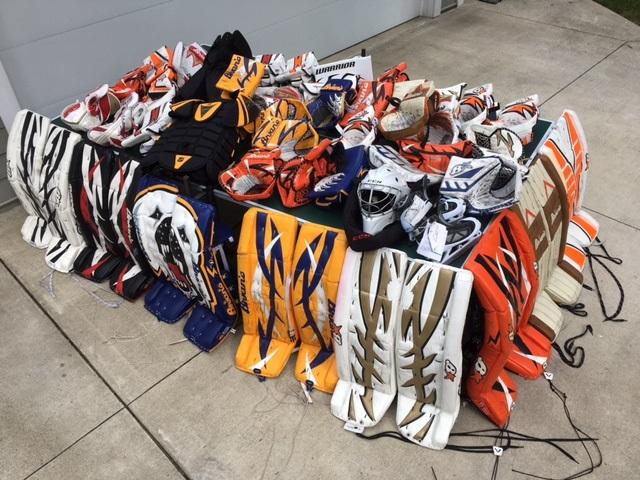 Ray Emery Goalie Equipment FOR SALE