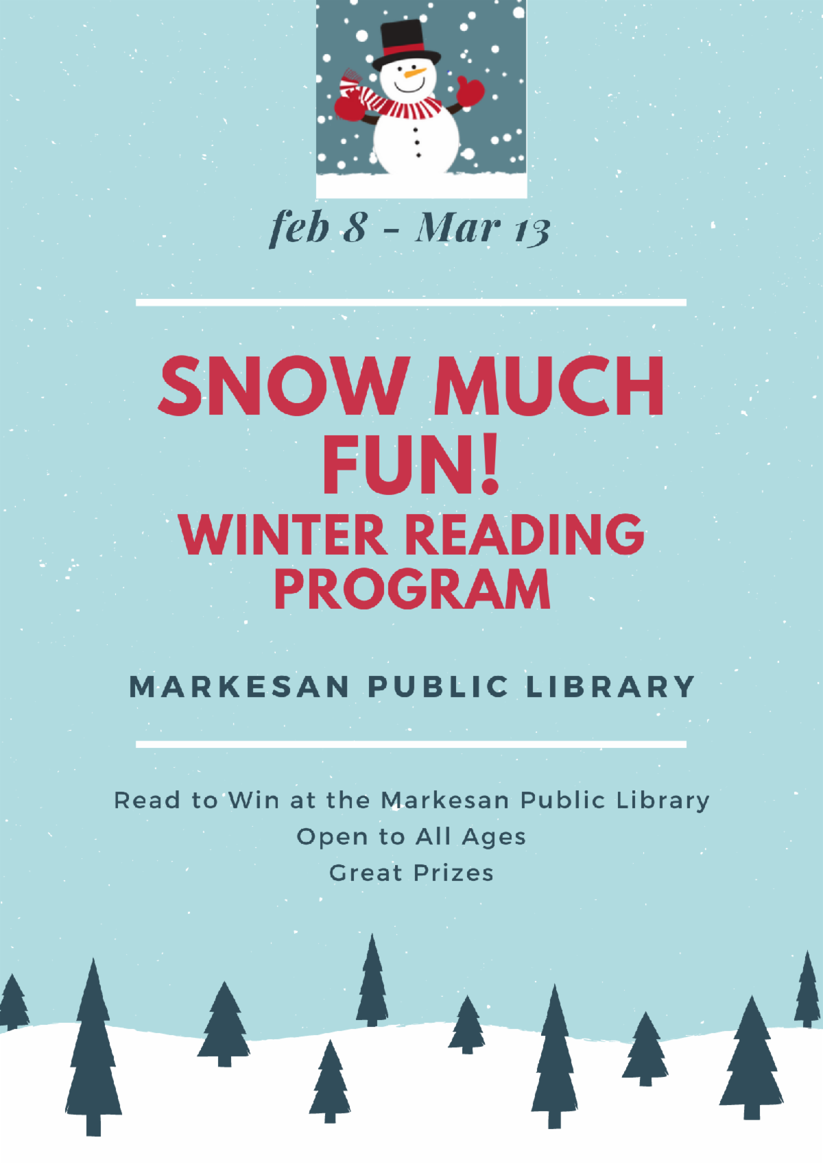 March Events - Winter Reading Program, New Take and Make Crafts, fun ...