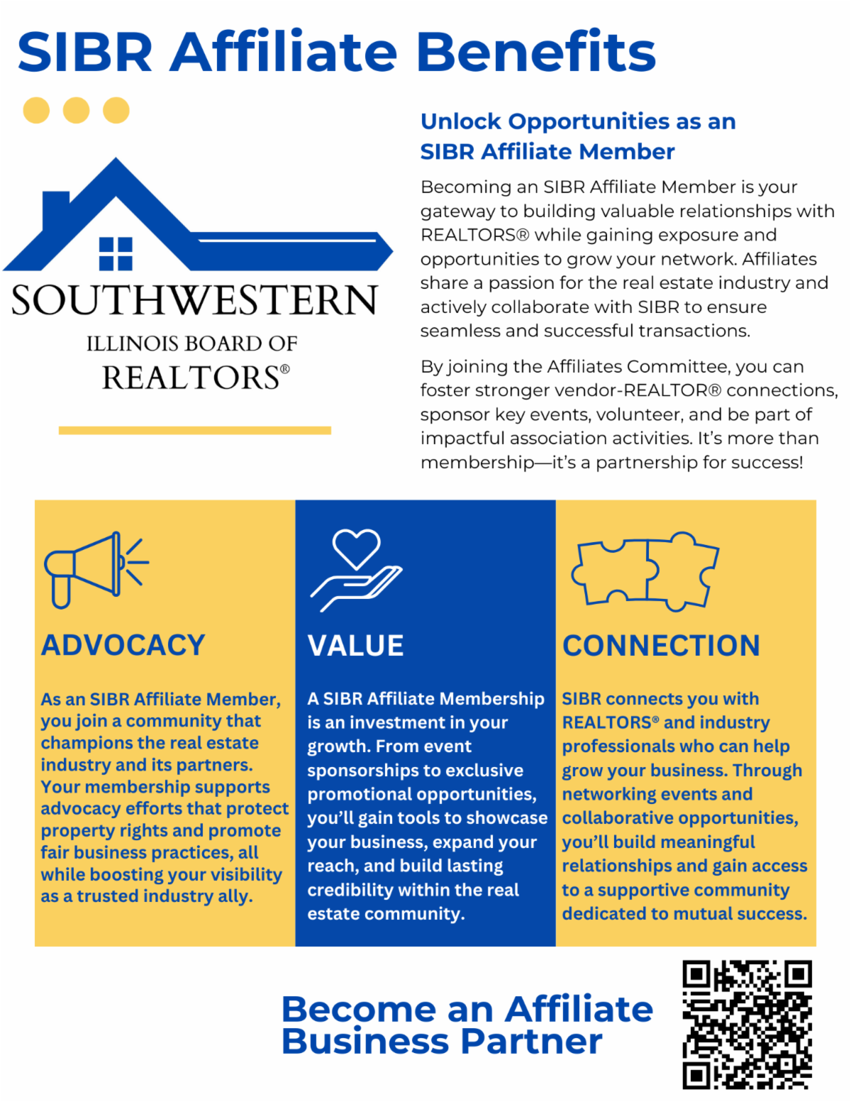 2026 SIBR Level Sponsorship Opportunities & Upcoming Events