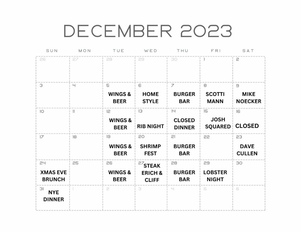 YR Club December Enewsletter