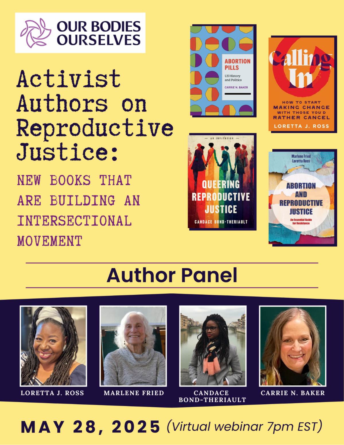 Activist Authors on Reproductive Justice