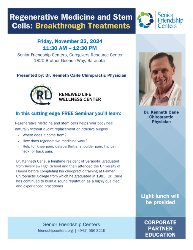 Community Update - Post Hurricane Milton | SFC Calendar October 2024