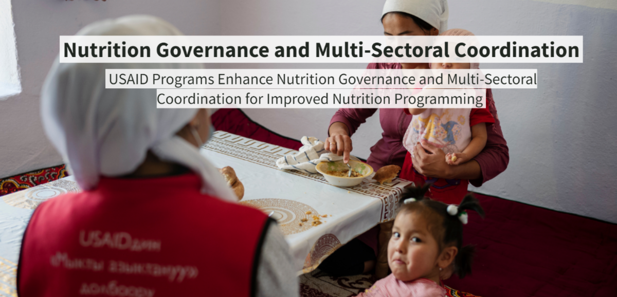 Tools to Strengthen Multi-Sectoral Nutrition Governance