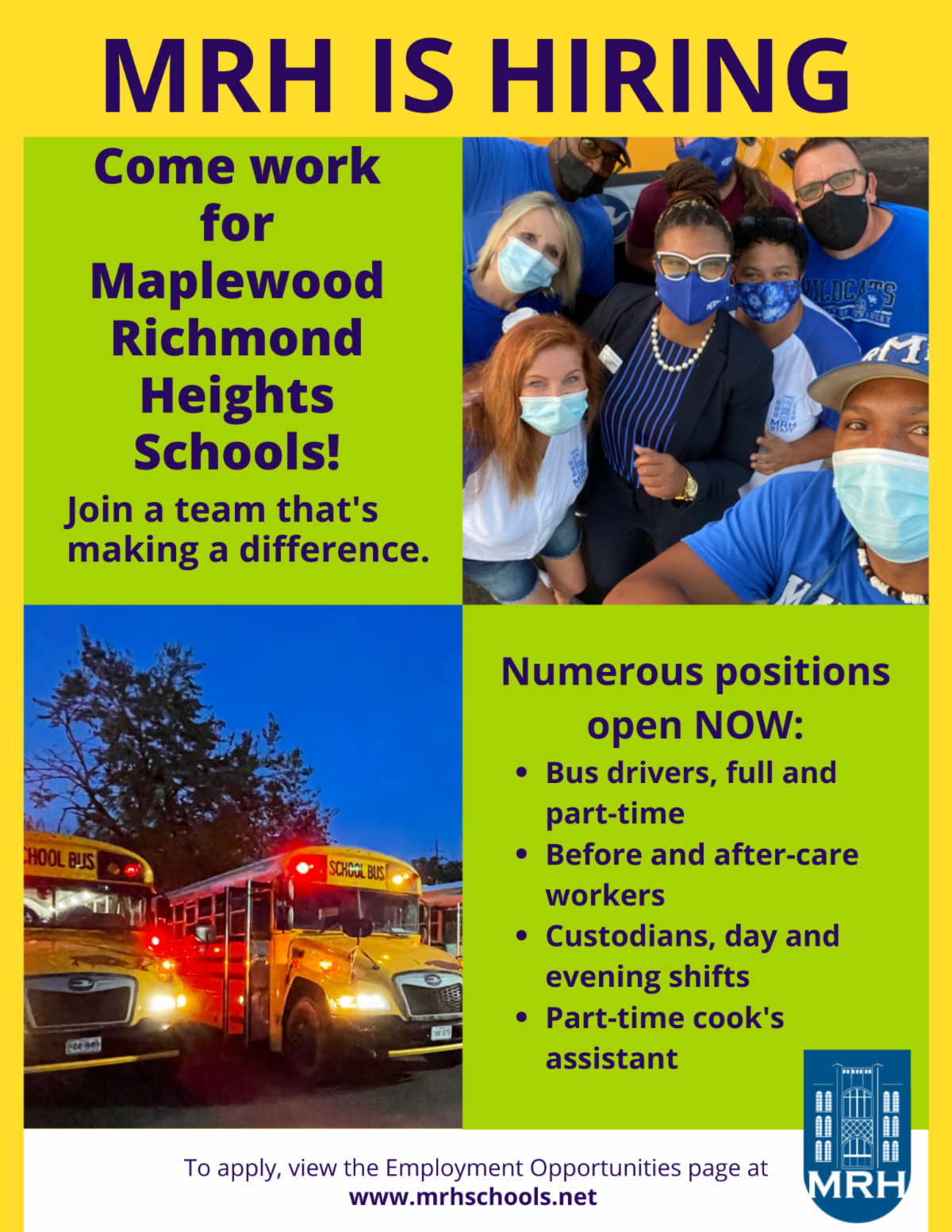 January 10: What's Happening at MRH!