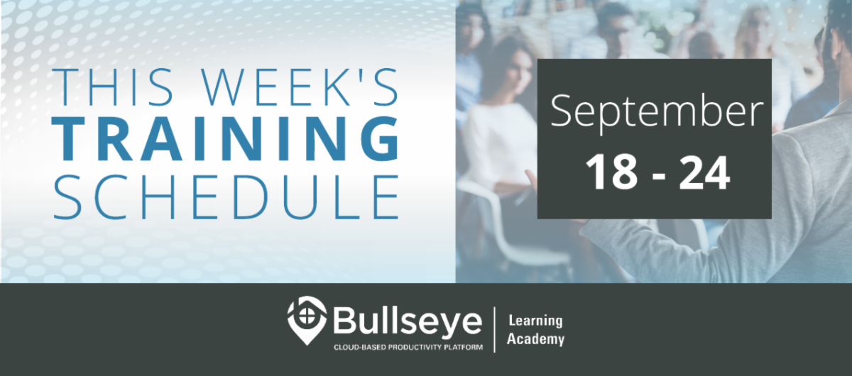 Learning Academy's Weekly Training Sessions