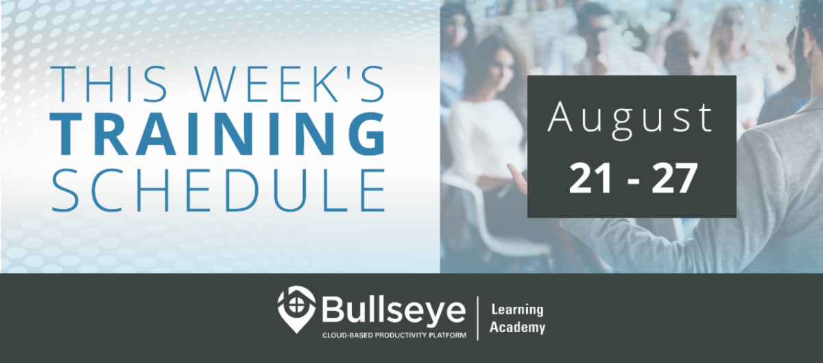 Learning Academy's Weekly Training Sessions