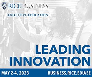 Rice Business Executive Education | Leading Innovation Program